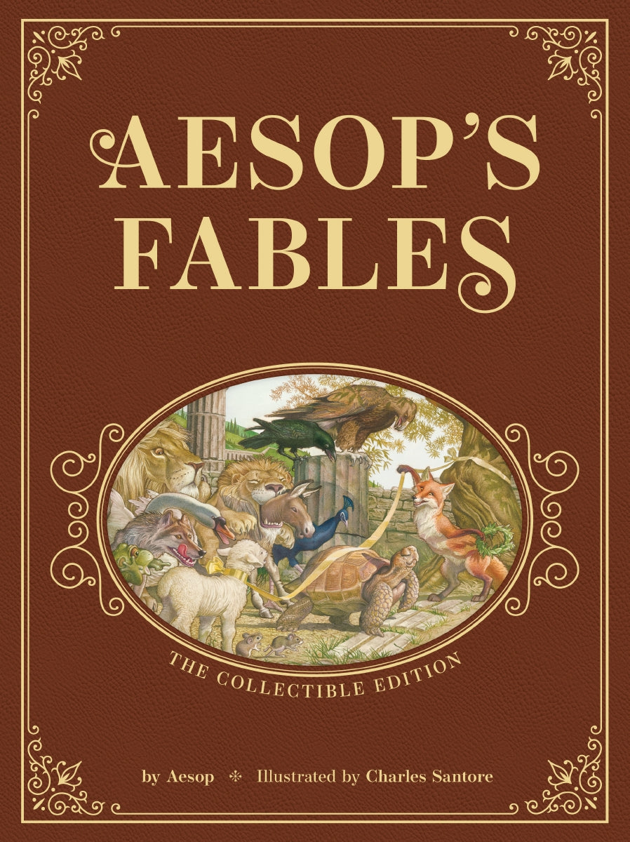 Aesop’s Fables: The Collectible Leather Edition: The Classic Edition b ...