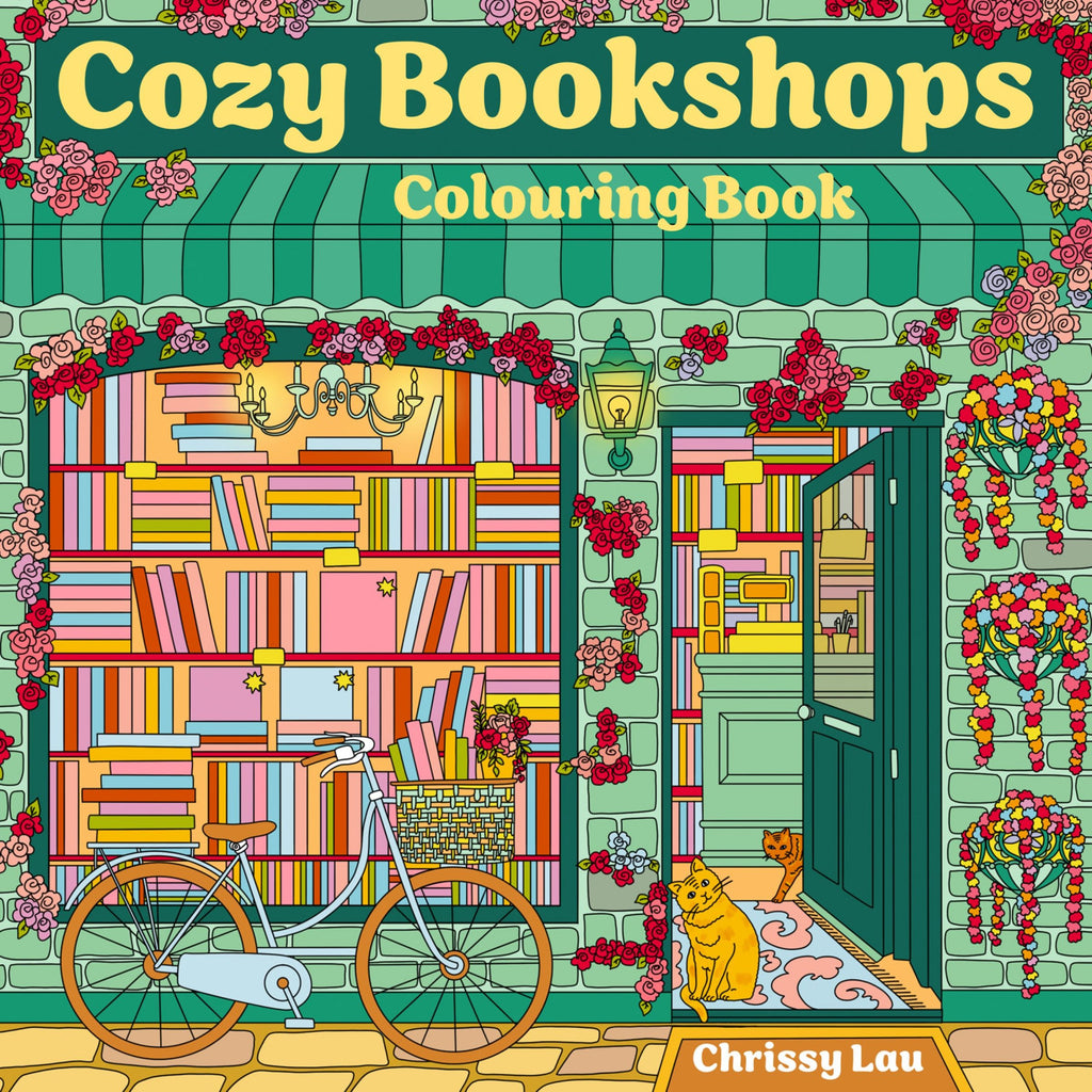 Cozy Bookshops: Colouring Book – The Foyer Store