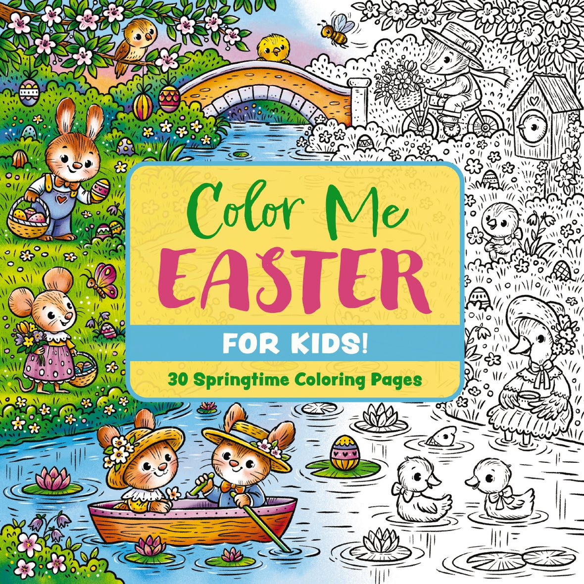 Color Me Easter (for Kids!): 30 Springtime Coloring Pages – The Foyer Store